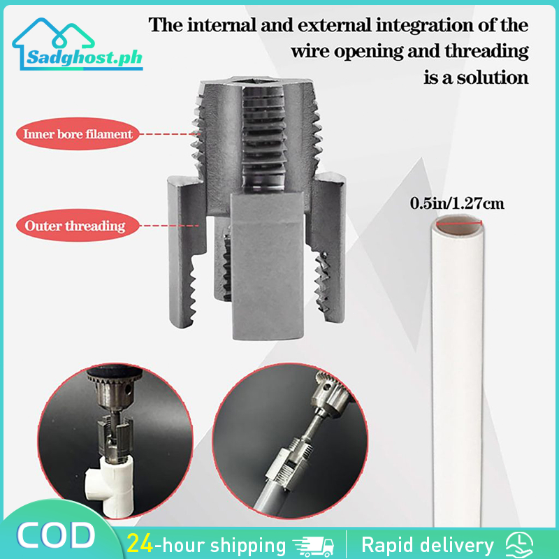 2025 Pipe Thread Cutting Tool,Electric Drill Compatible PVC Pipe ...