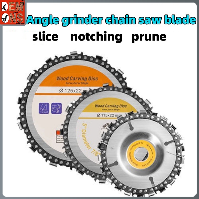4Inch Grinder Wood Carving Chain Saw disc Grinder Cutting Shaping Blade ...