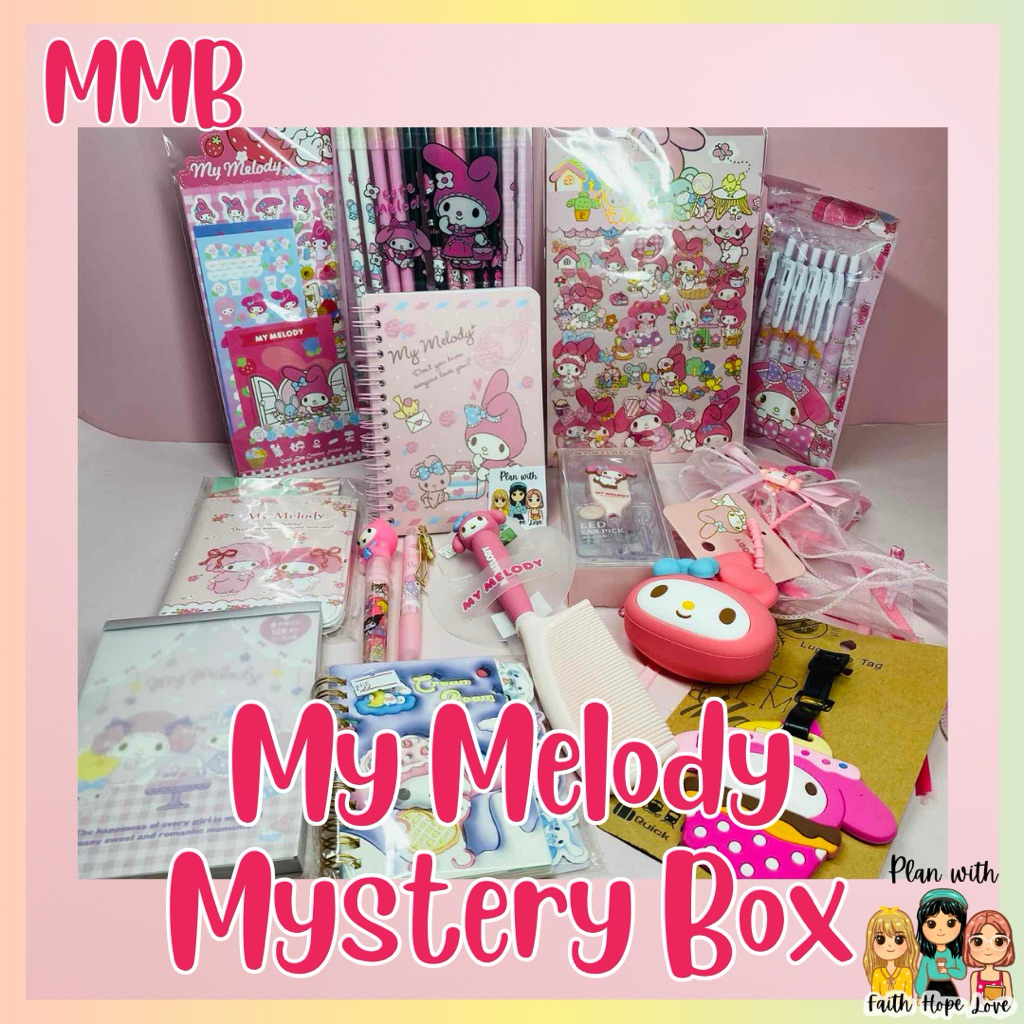 PWFHL MMB Sanrio My Melody Box – Adorable Kawaii Stationery & Personal ...