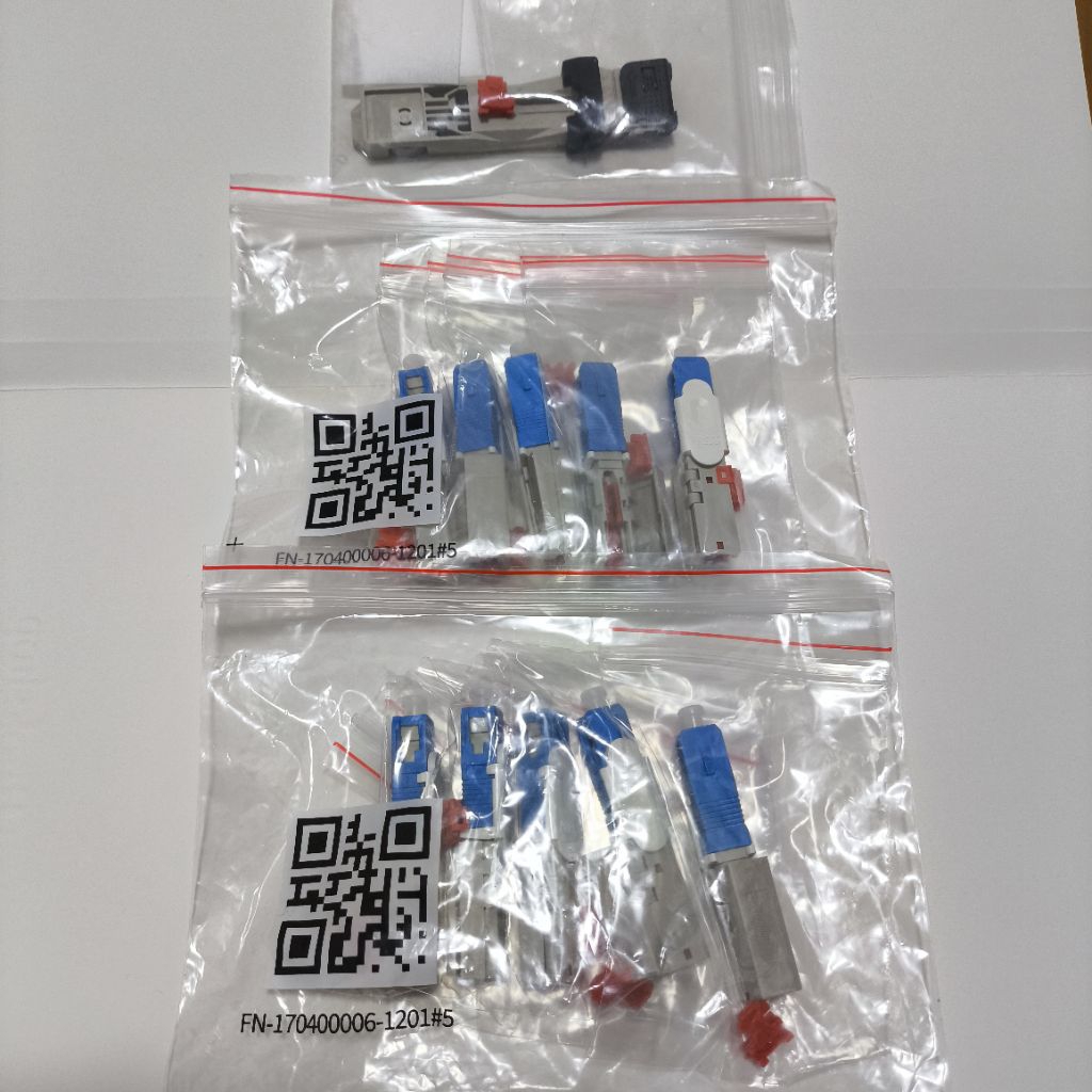 10PCS/20PCS/30PCS SC CONNECTOR BUTTERFLY V3 (VERSION3) FIBERHOME PER ...