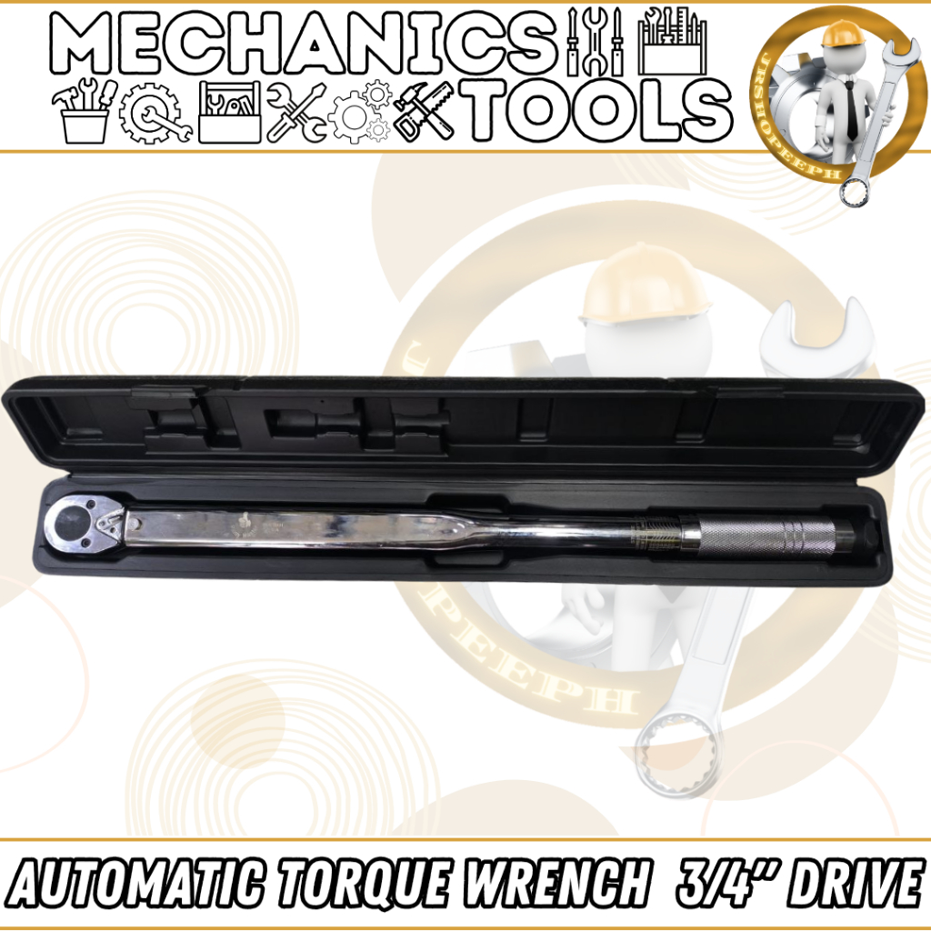 Jrshopeeph Automatic Torque Wrench 3/4" Drive 70-350n.m High Quality ...