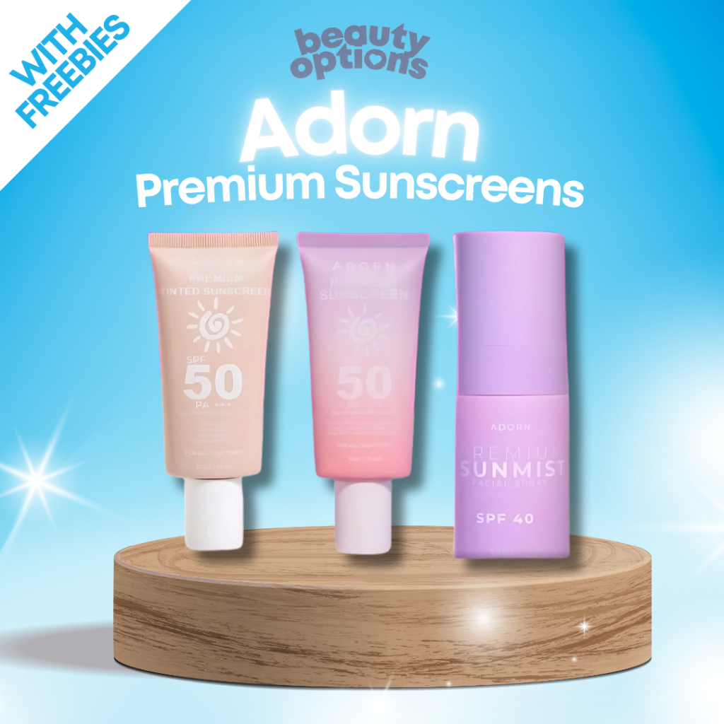 Adorn Premium Tinted Sunscreen Camille Trinidad Jamill Spf 50 ...