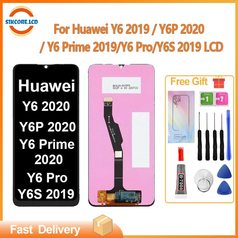 【SIKCORE】LCD for Huawei Y6 2019 / Y6P 2020 / Y6 Prime 2019/Y6 Pro/Y6S ...