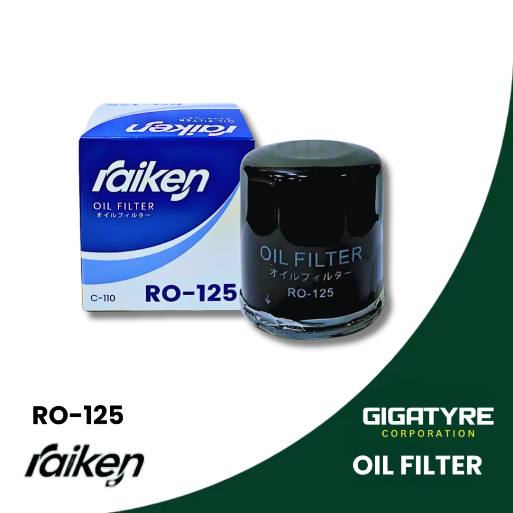 GIGATYRE - Raiken RO-125 (C-110) Oil Filter – For Toyota Diesel Engines ...