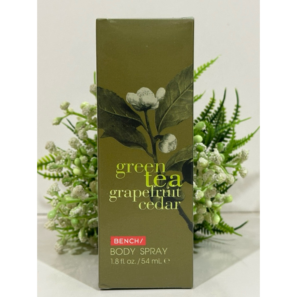 BENCH NATURAL GREEN TEA GRAPEFRUIT CEDAR 54ML | Shopee Philippines
