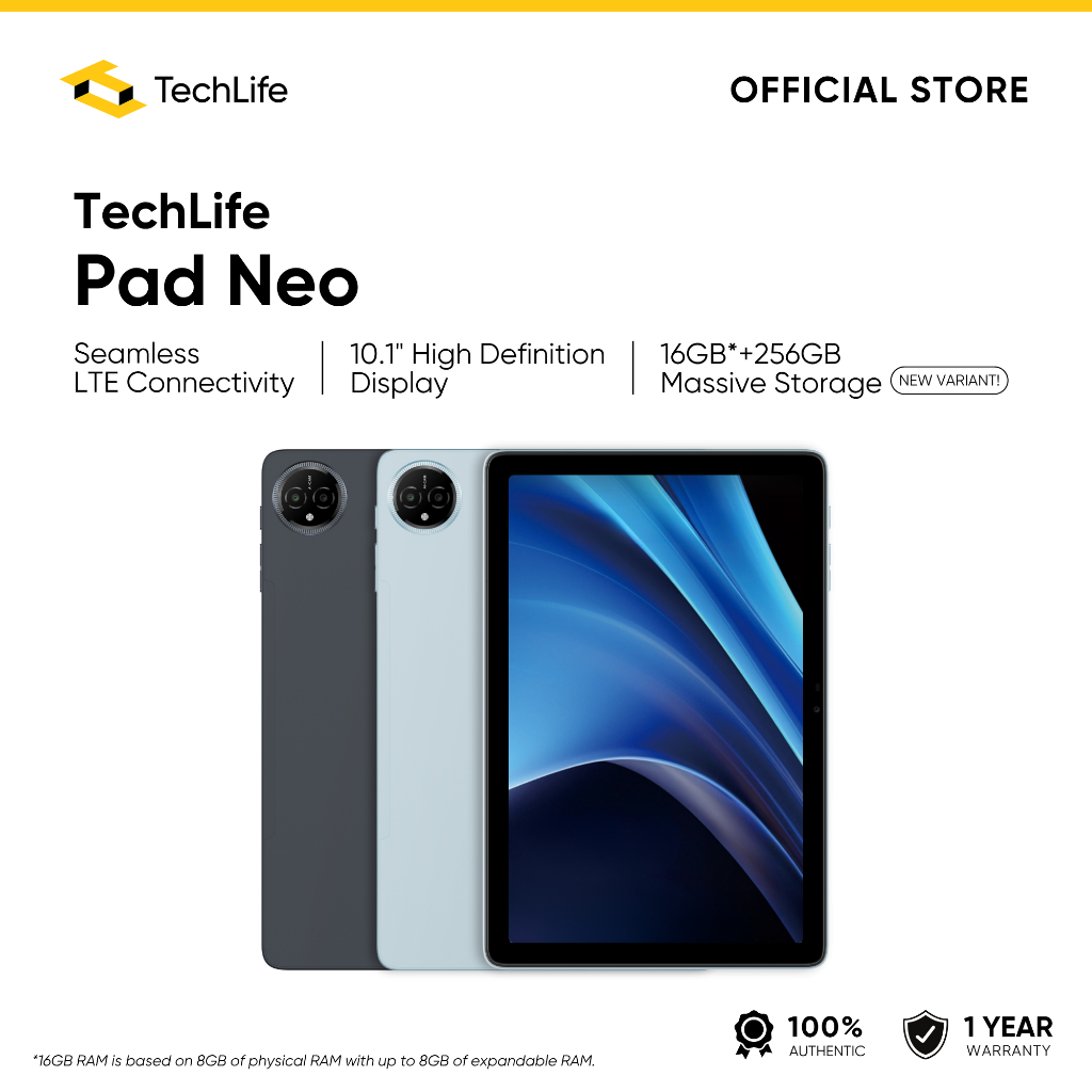 TechLife Pad Neo l Seamless LTE Connectivity | Shopee Philippines