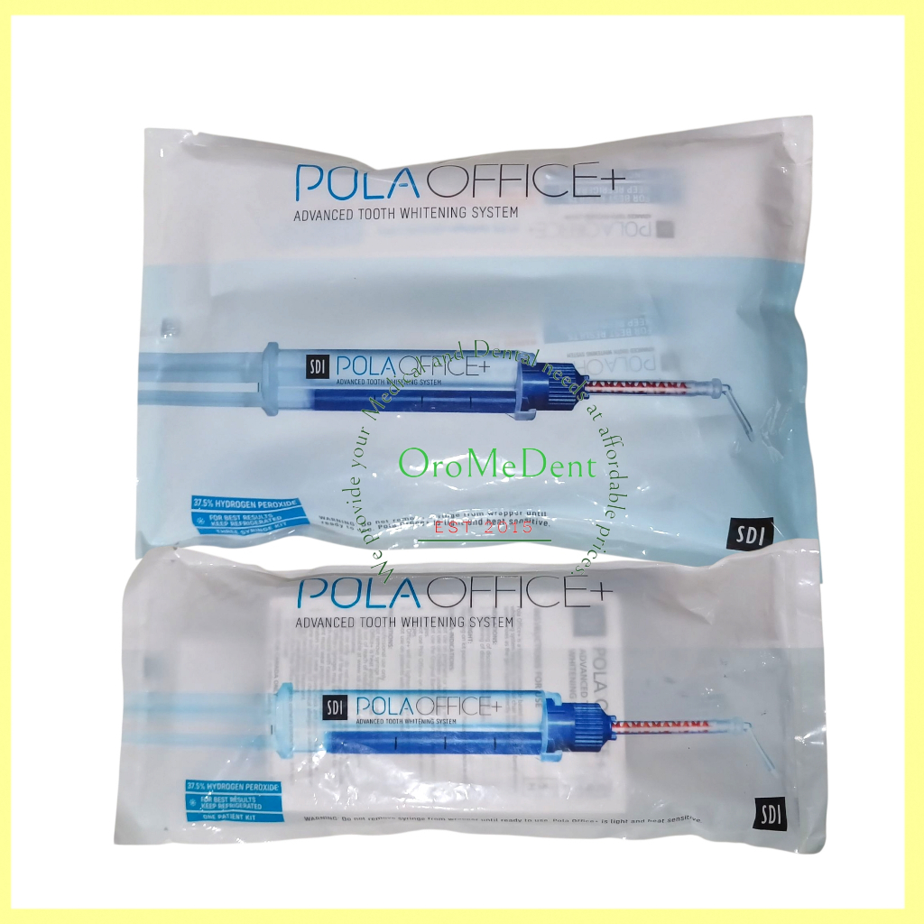 Pola Office + Advance Tooth Whitening Mixable Kit 1 & 3 Kit-SDI ...