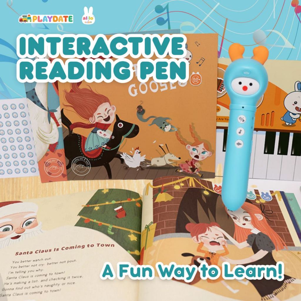 Alilo Interactive Reading Pen (2025 Latest English Version) | Shopee ...