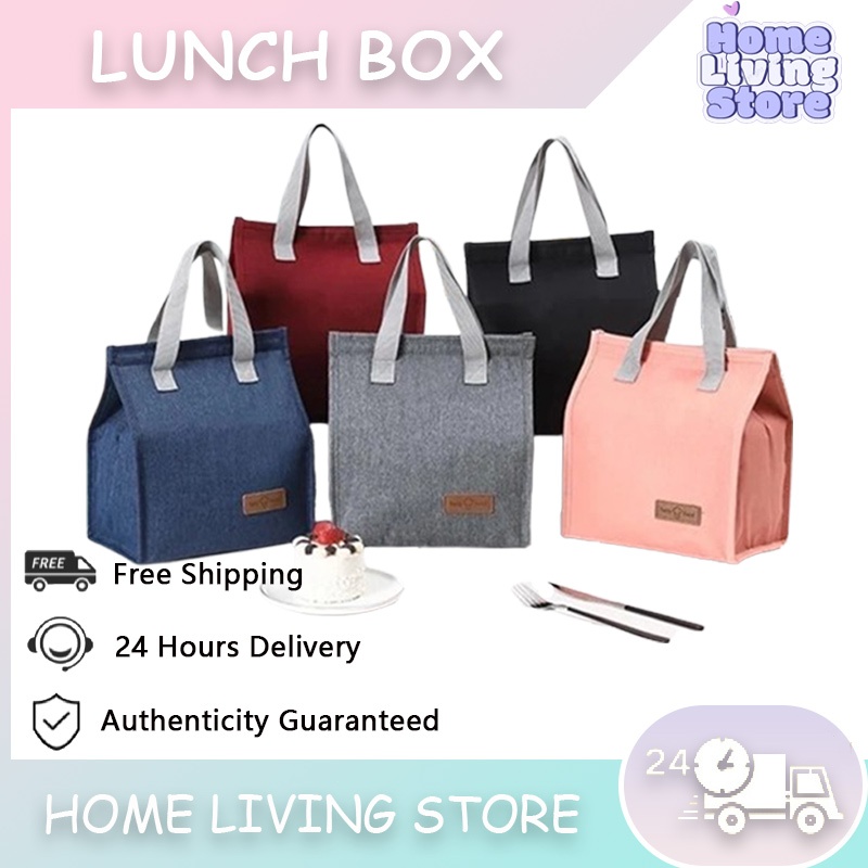 Waterproof canvas lunch box insulated bag household multifunctional ...