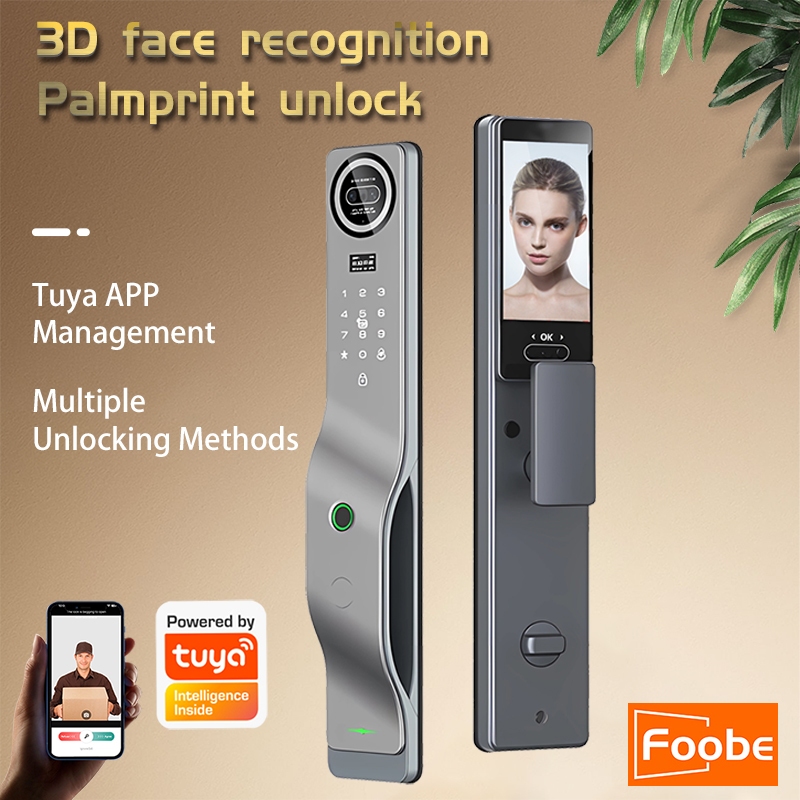 Automatic Smart Door Lock Palmprint Unlock Fingerprint Lock Electronic ...