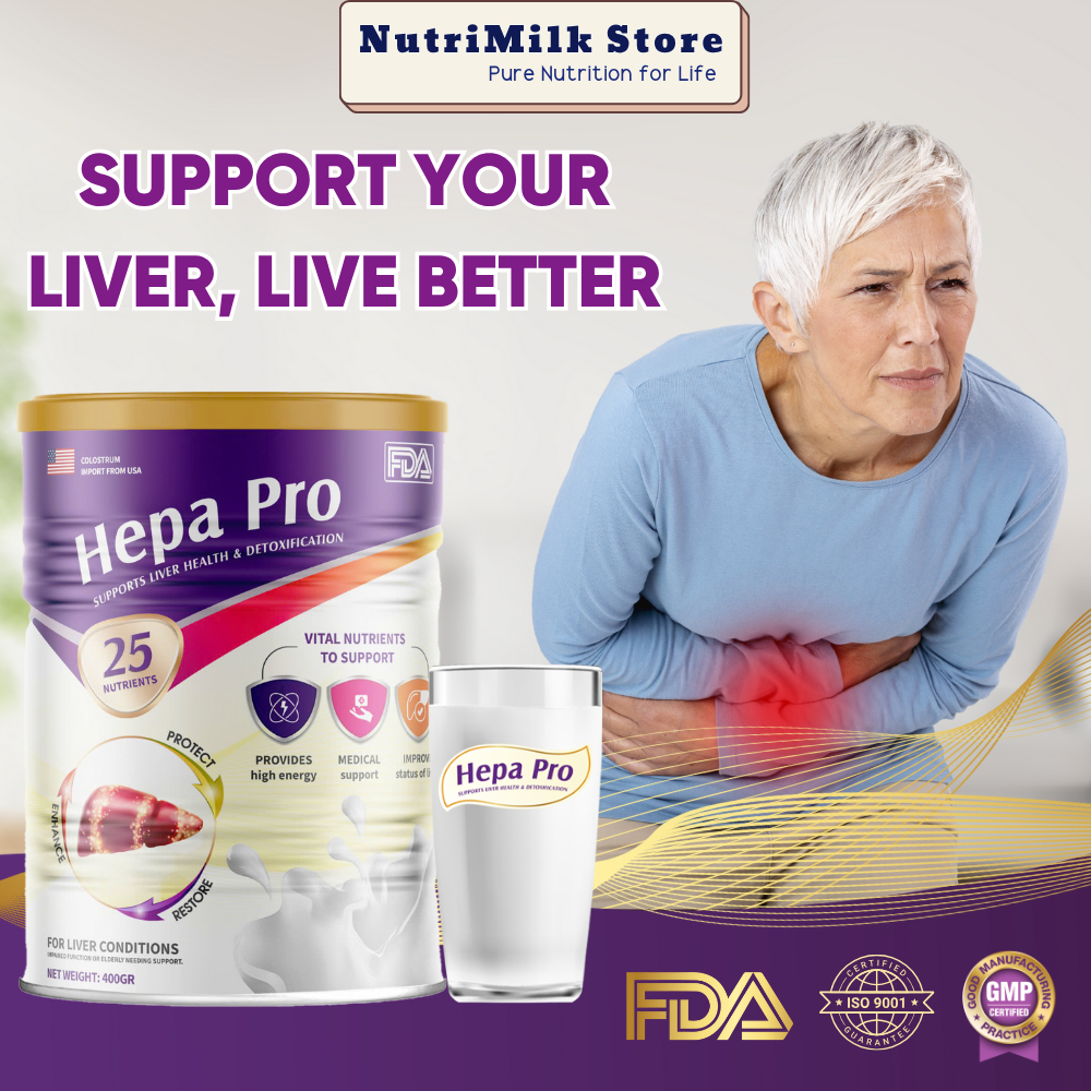 Hepa Pro Milk Powder 400g - Natural Liver Detox & Repair | Suitable for ...