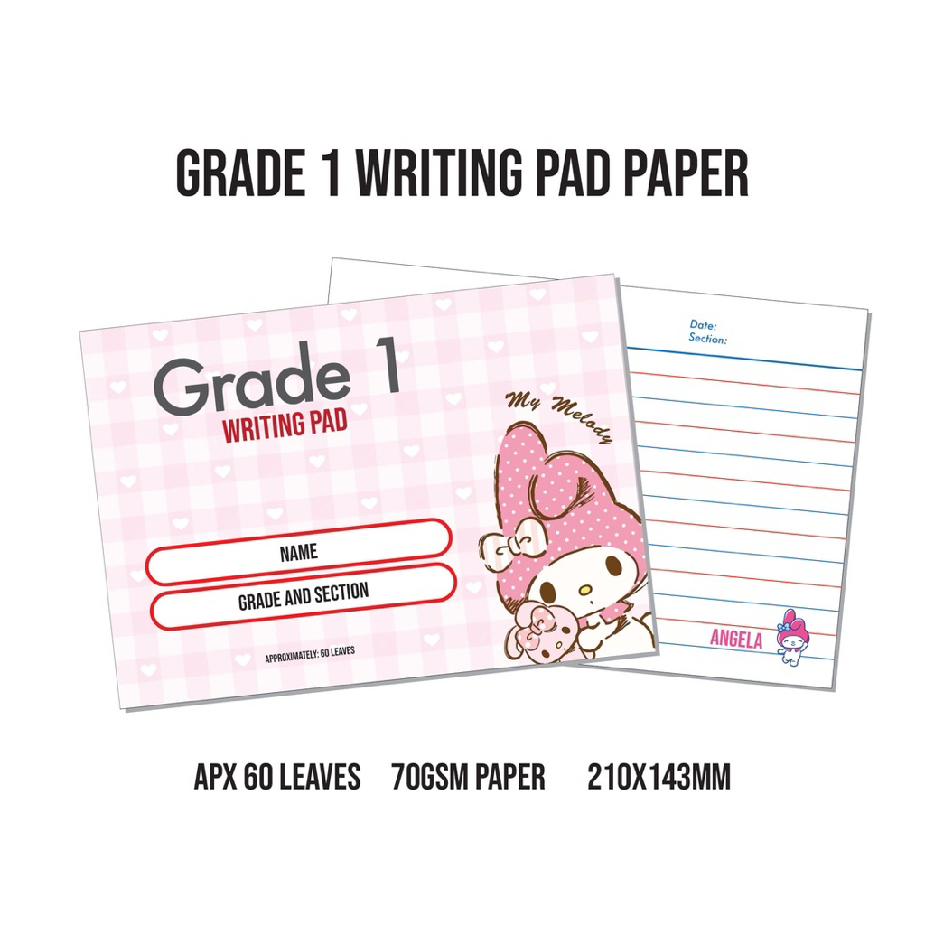 Grade 1 Writing Pad paper | Shopee Philippines