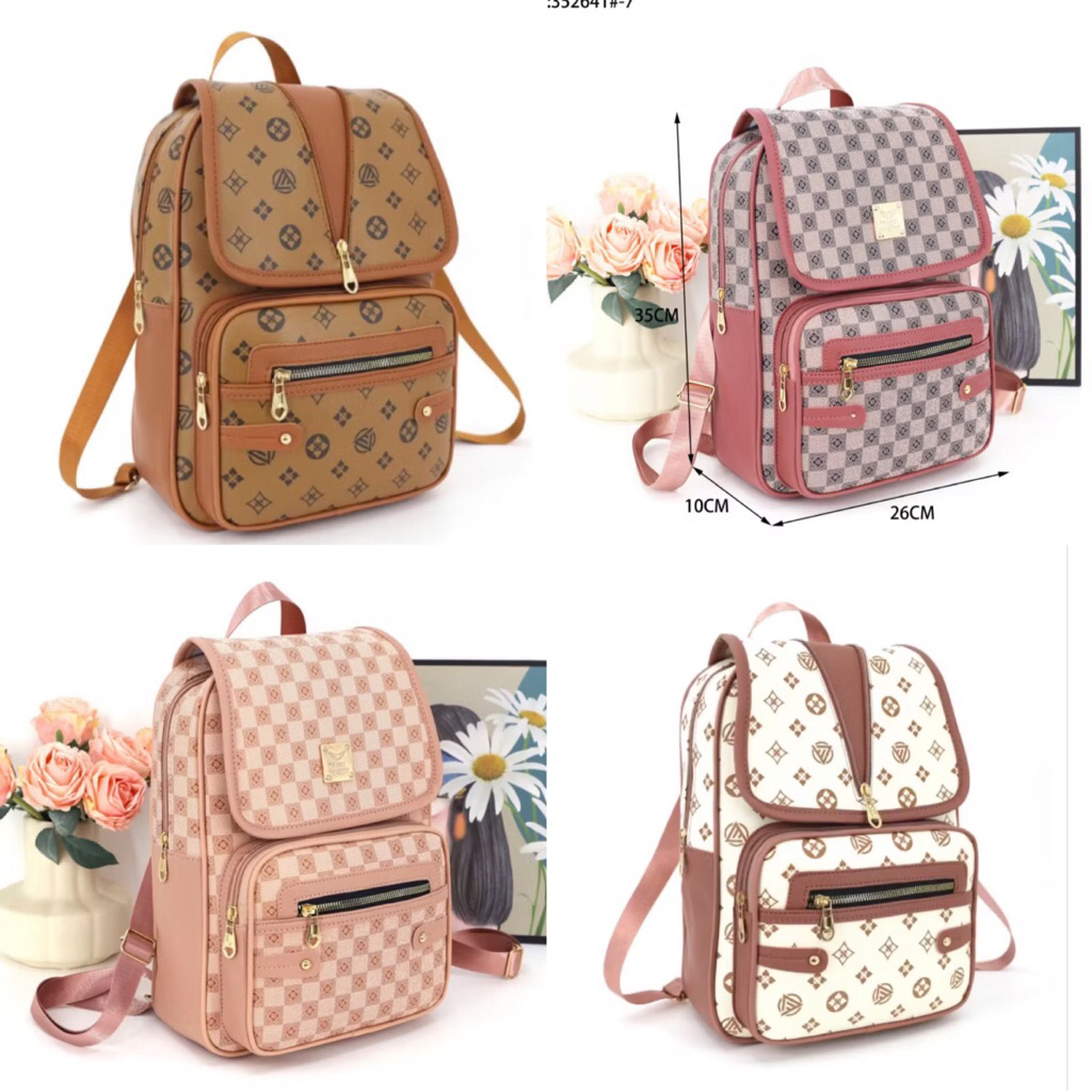 Fashion Ladies backpack with different design（35x10x26cm）#B 25 san ...