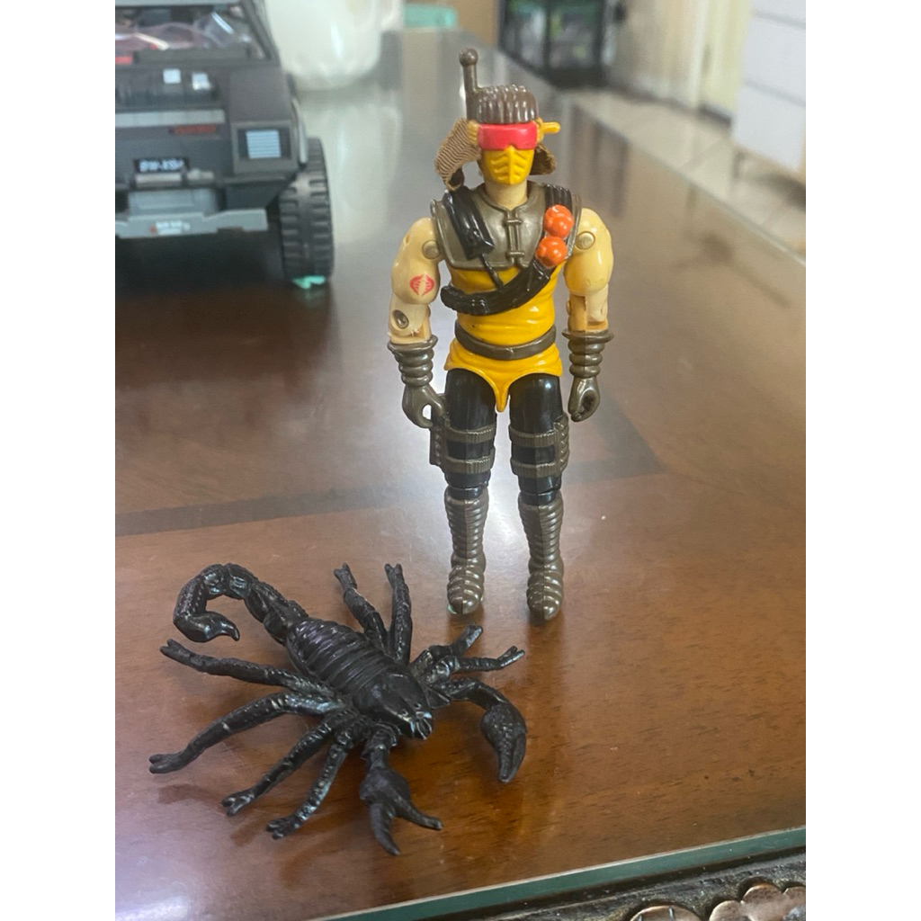 GI Joe Desert Scorpion v1 1991 Vintage 3.75" Hasbro ARAH G.I. Joe ...