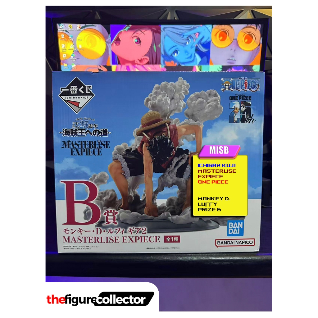 IK LUFFY GEAR 2 [Authentic] Ichiban Kuji Masterlise Expiece | One Piece ...
