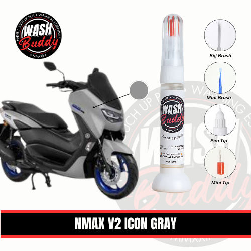 Touch Up Paint NMAX V2 Icon Gray Color Permanent Paint Touch Up Pen ...