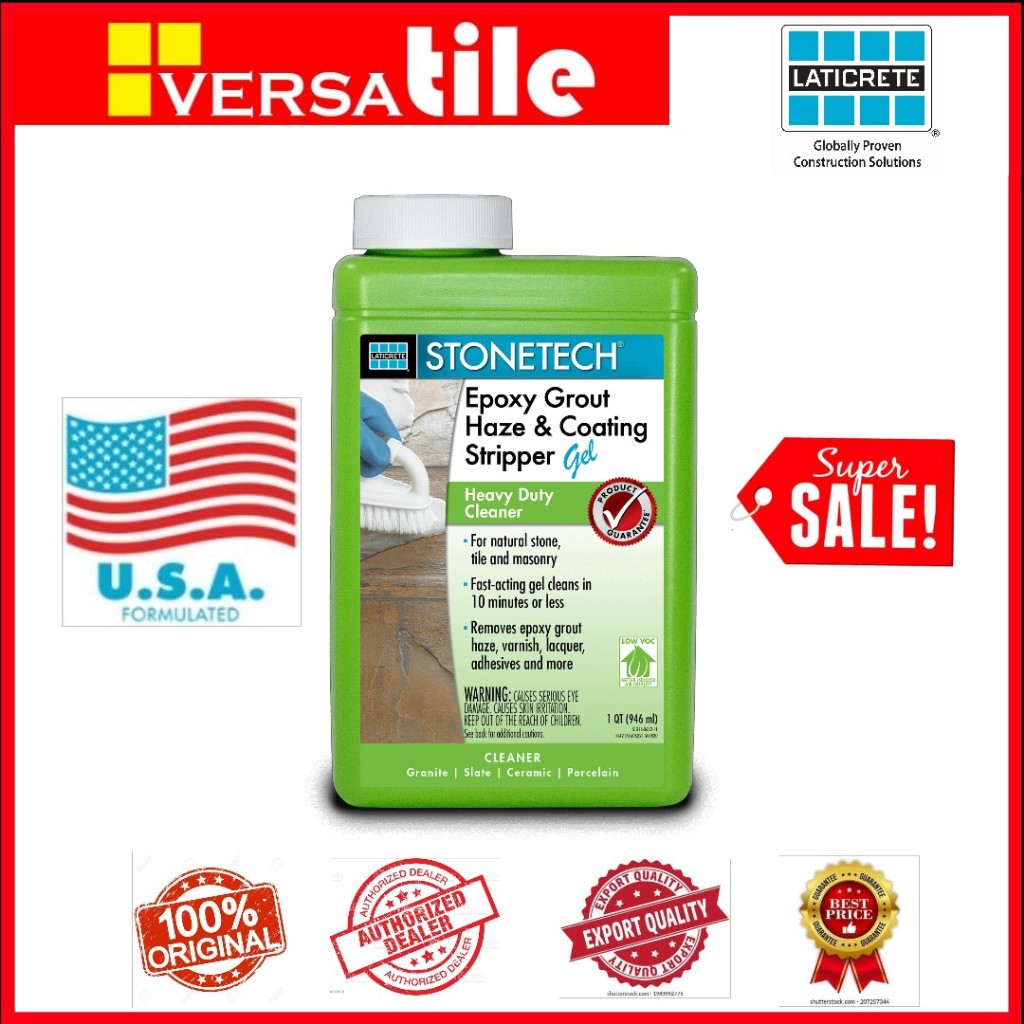 Laticrete Stonetech Epoxy Grout Haze Stripper 1L | Shopee Philippines