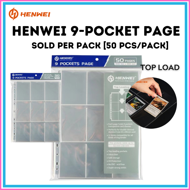 BUY 3 TAKE 1 Henwei 9-Pocket Page | Shopee Philippines