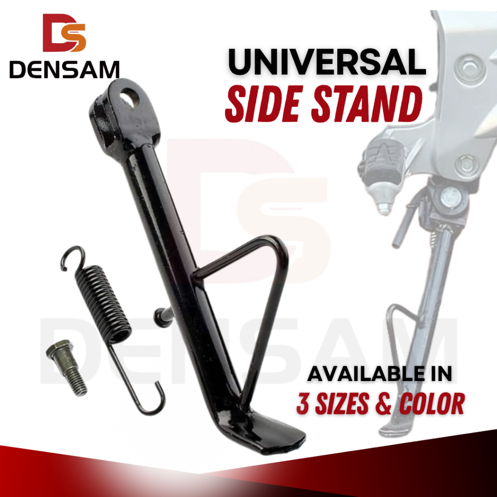 Densam Motorcycle Side Stand With Bolts 16cm 18cm 20cm Universal ...