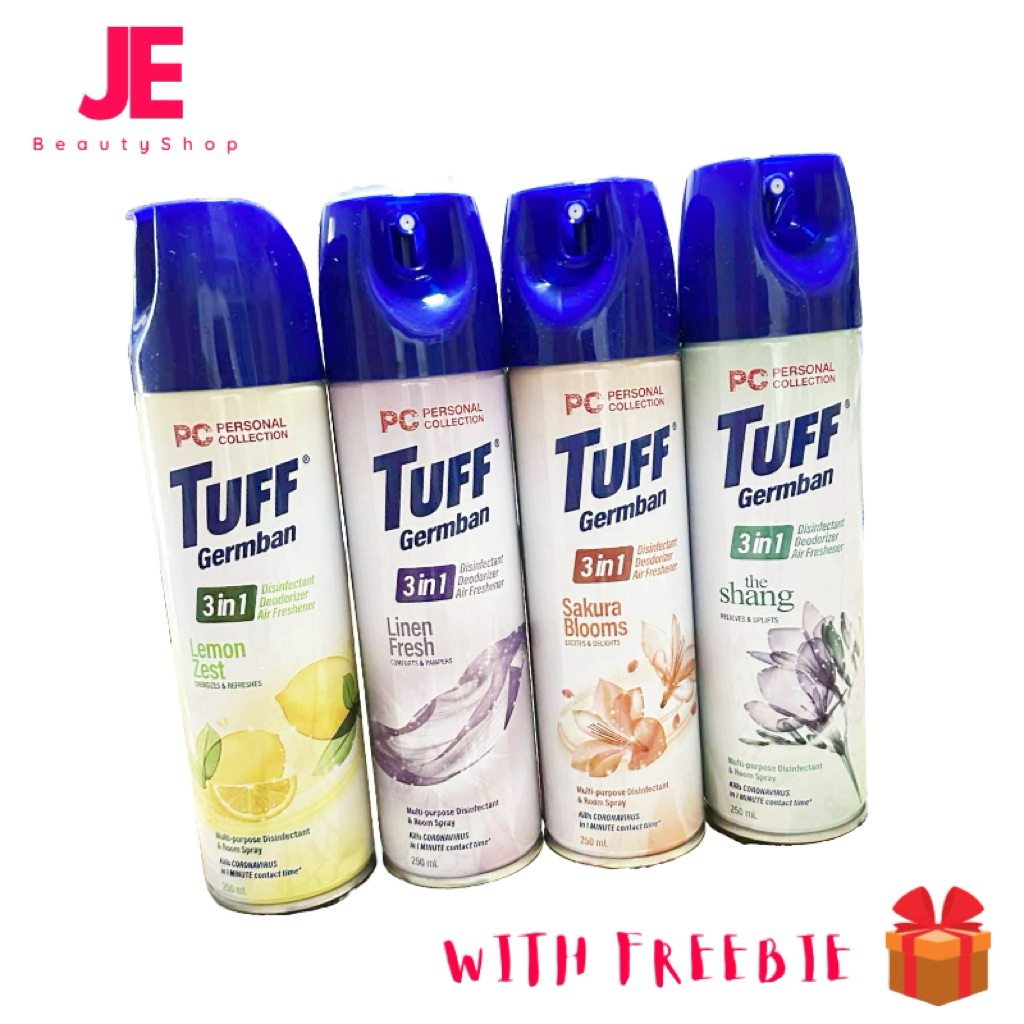 PC TUFF MULTI PURPOSE DISINFECTANT & ROOM SPRAY 250ML | Shopee Philippines