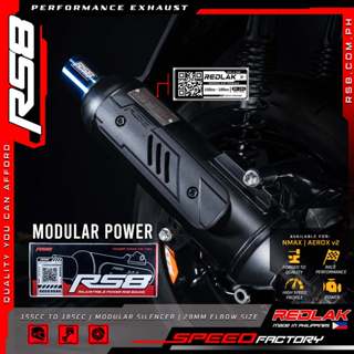 RS8 REDLAK MODULAR POWER 155C TO 185CC NMAX/AEROX V2 | Shopee Philippines