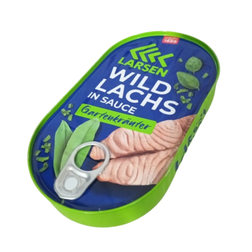 Larsen Wild Lachs in Sauce Garten Kräuter / Wild Salmon Fillets in ...