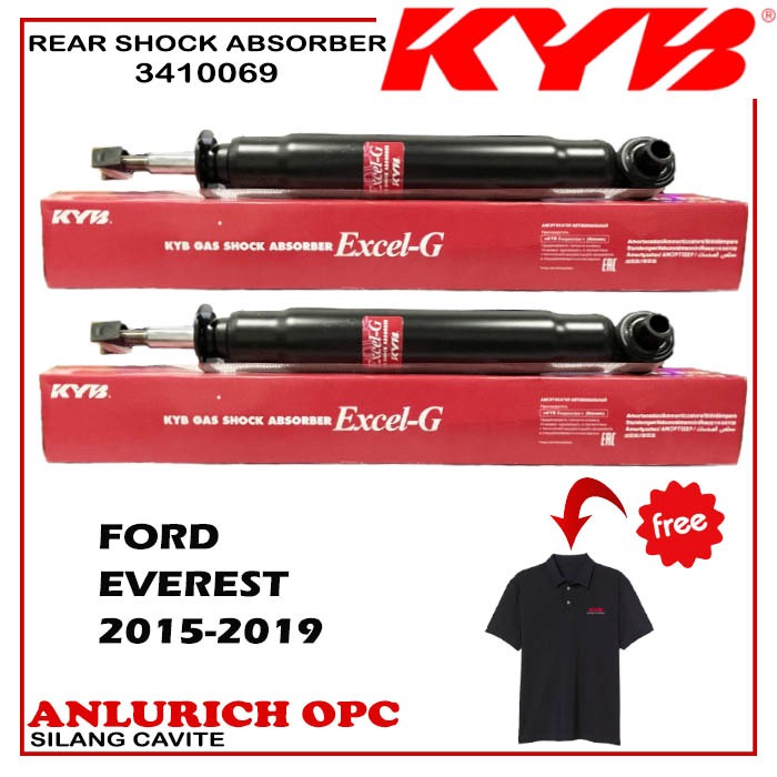 KYB Rear Shock Absorber for Ford Everest 2015-2019/3410069 | Shopee ...