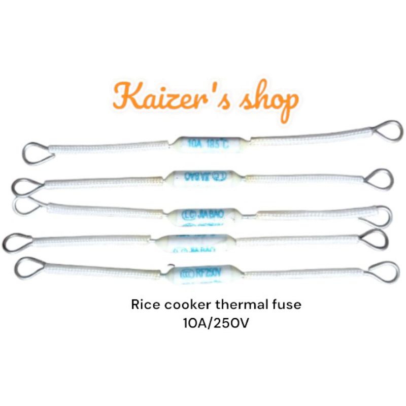 Rice cooker thermal fuse 10A,15A/250V | Shopee Philippines