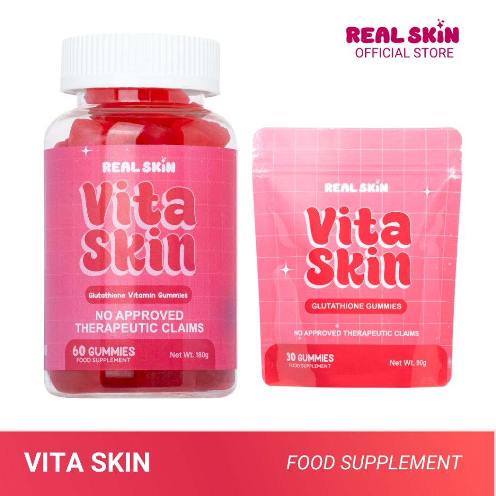 Real Skin VitaSkin Gluta Gummies - All Natural and FDA Approved Skin ...