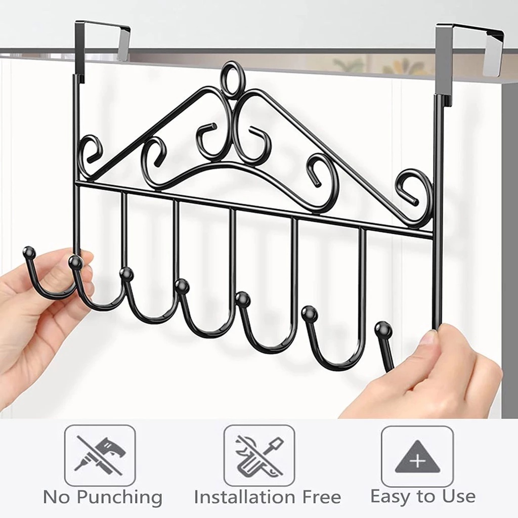 7 Hook Over-the-Door Organizer - Sturdy Design | Shopee Philippines