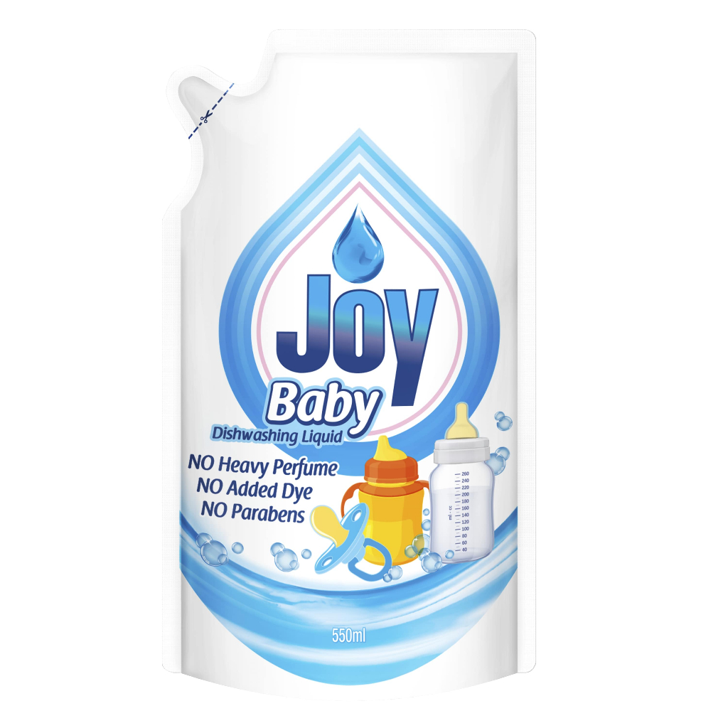 Joy Dishwashing Liquid Concentrate Refill Baby 550Ml | Shopee Philippines