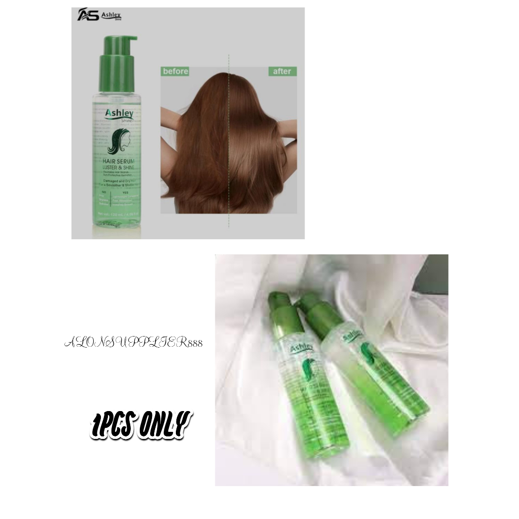 1pcs Ashley Shine Hair Serum Luster and Shine Repair Damage Dry Hair ...