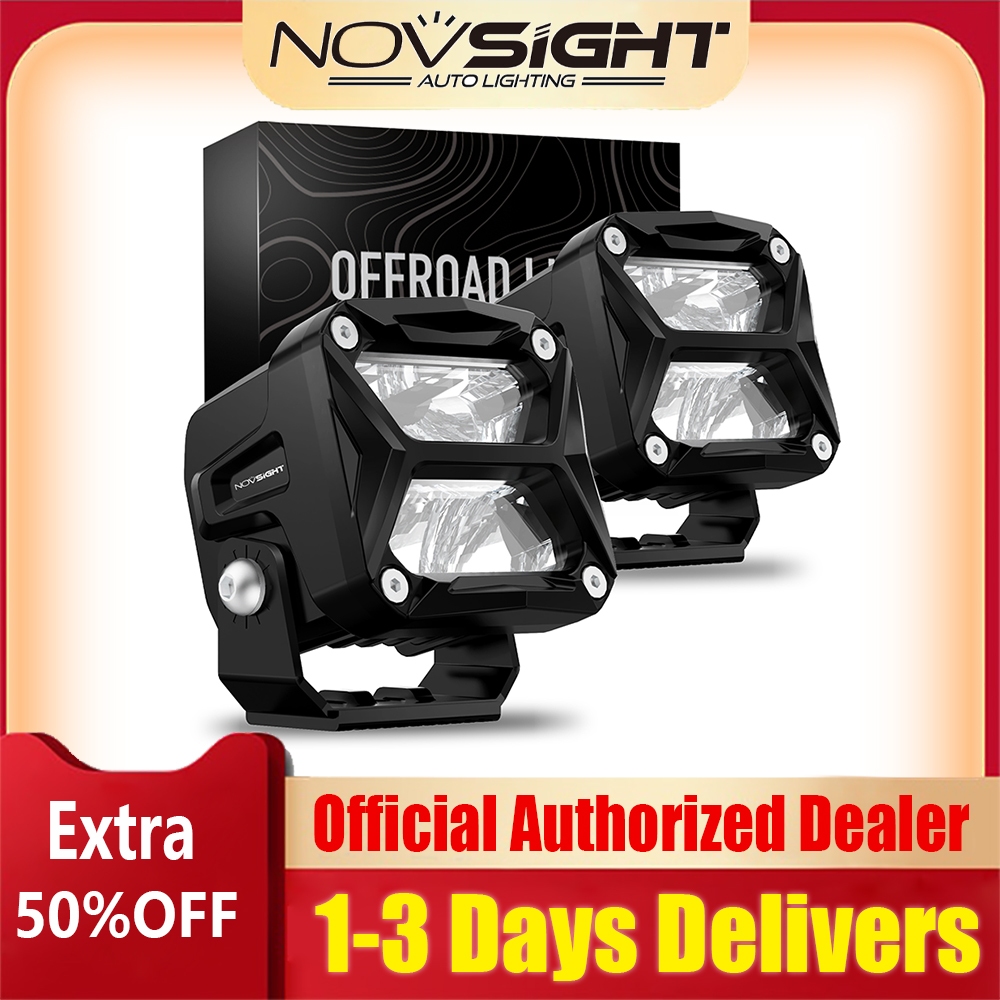 Novsight WL4 80W 10800LM Laser Gun White For Motorcycle Jeepney Cars ...