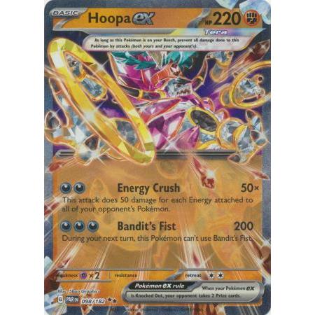 Hoopa ex - 098/182 - Ultra Rare Paradox Rift (Pokemon Trading Cards ...