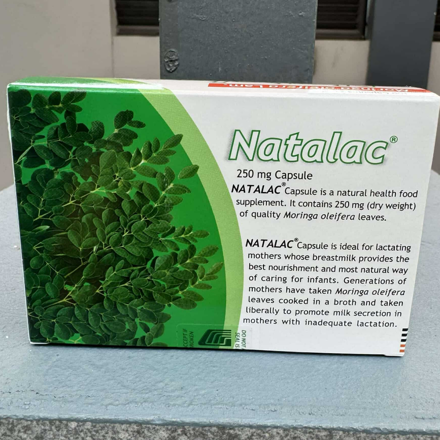 Natalac 250mg Malunggay Capsule Food Supplement (Sold per 10 pcs ...