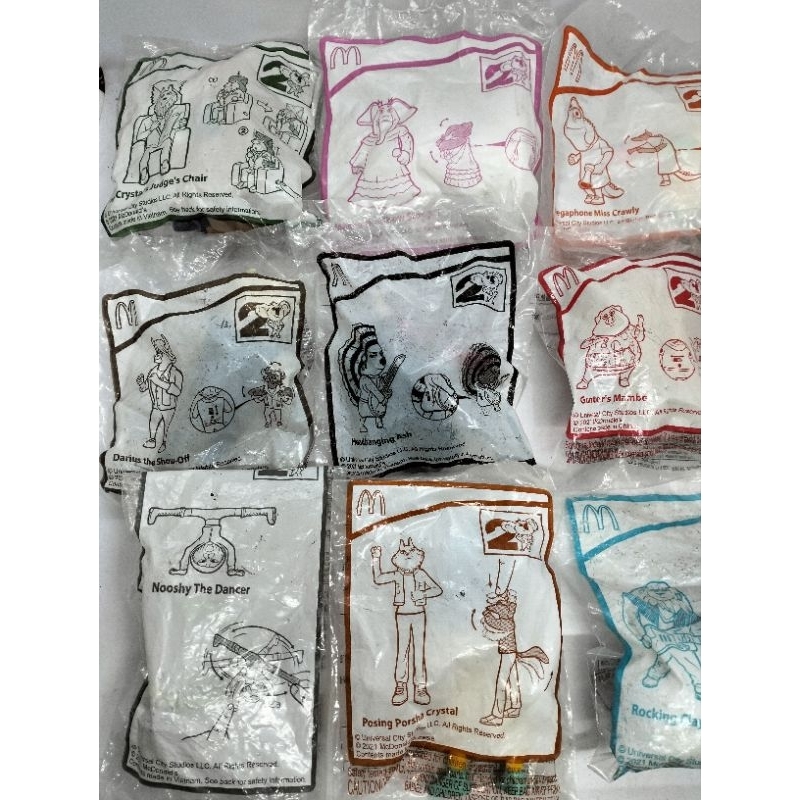 (Sealed) McDo Sing Characters Figure | Shopee Philippines
