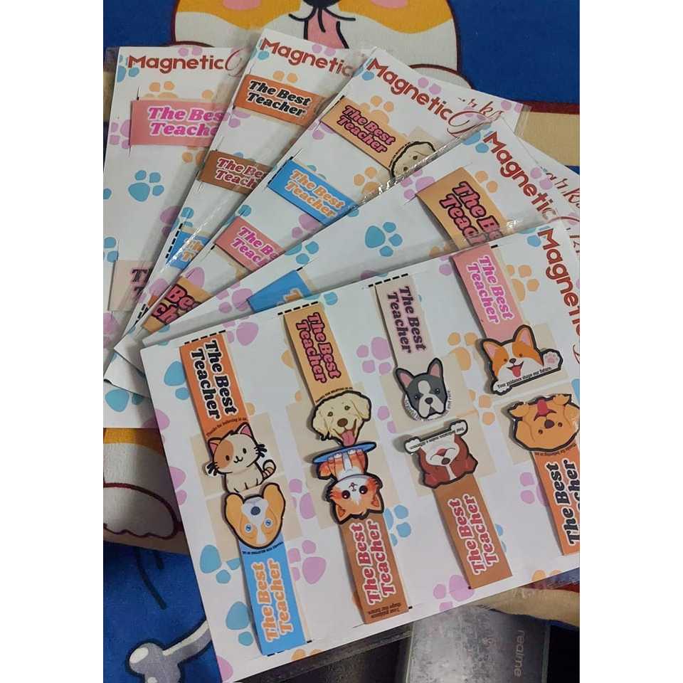 Magnetic Bookmarks (Can be customized) | Shopee Philippines