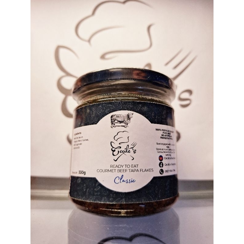 Cecile's Gourmet Classic Beef Tapa Flakes | Shopee Philippines