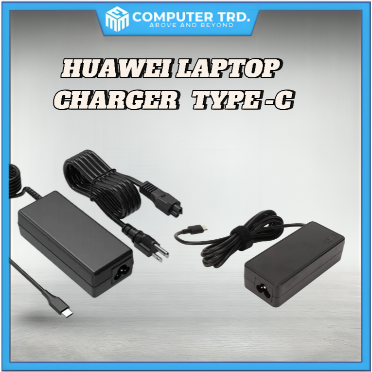 HUAWEI Laptop Charger Adaptor 65W 20V 3.25A 15V 3A 9V 2A 5V 2A Type-C ...