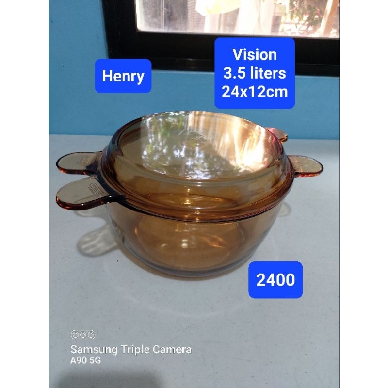 Vision Cookware 3.5 liters (Henry) visible scratch | Shopee Philippines