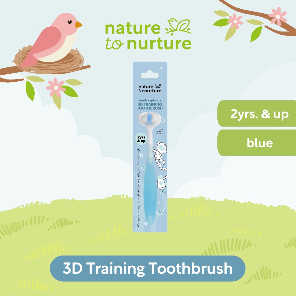 Nature to Nurture Tooth Explorers 3D Training Toothbrush, 2 year & up ...