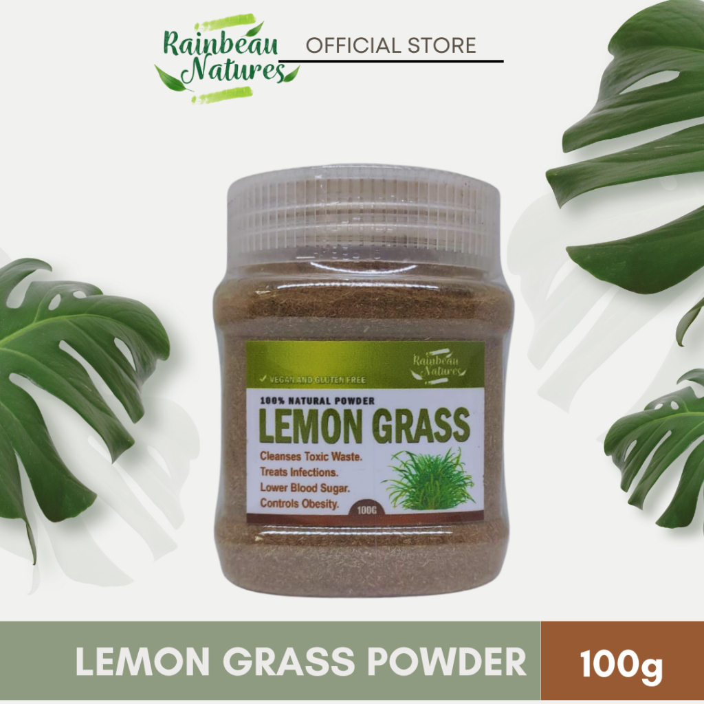 100% Pure Lemongrass Powder 100g | Shopee Philippines