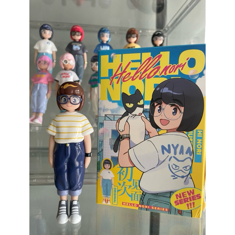 POP MART Hello Nori x Just A Girl Collectible Confirmed Figurines ...