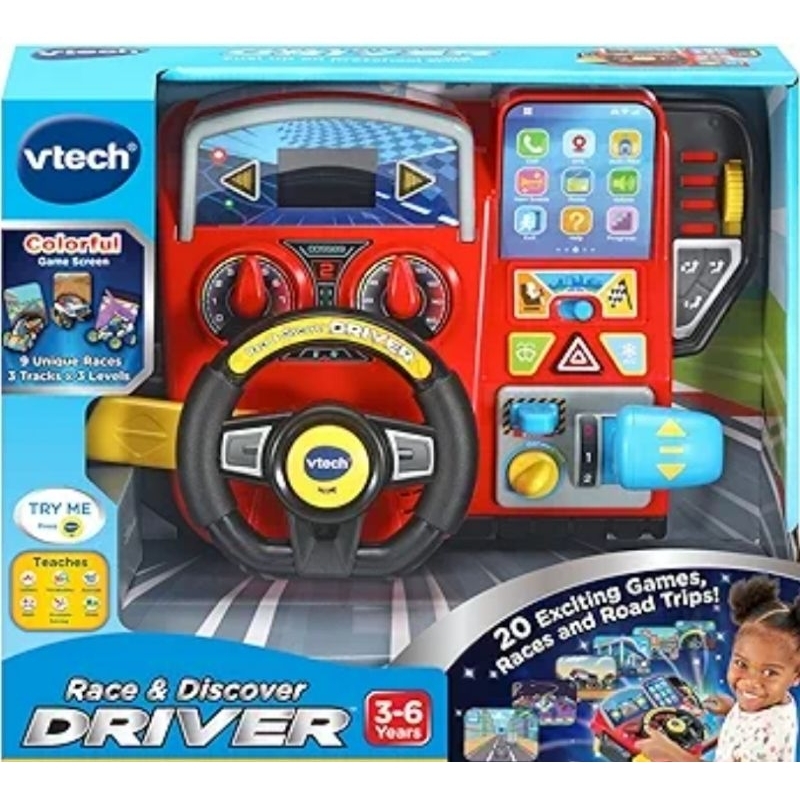 DENTED BOX - VTech Race and Discover Driver | Shopee Philippines