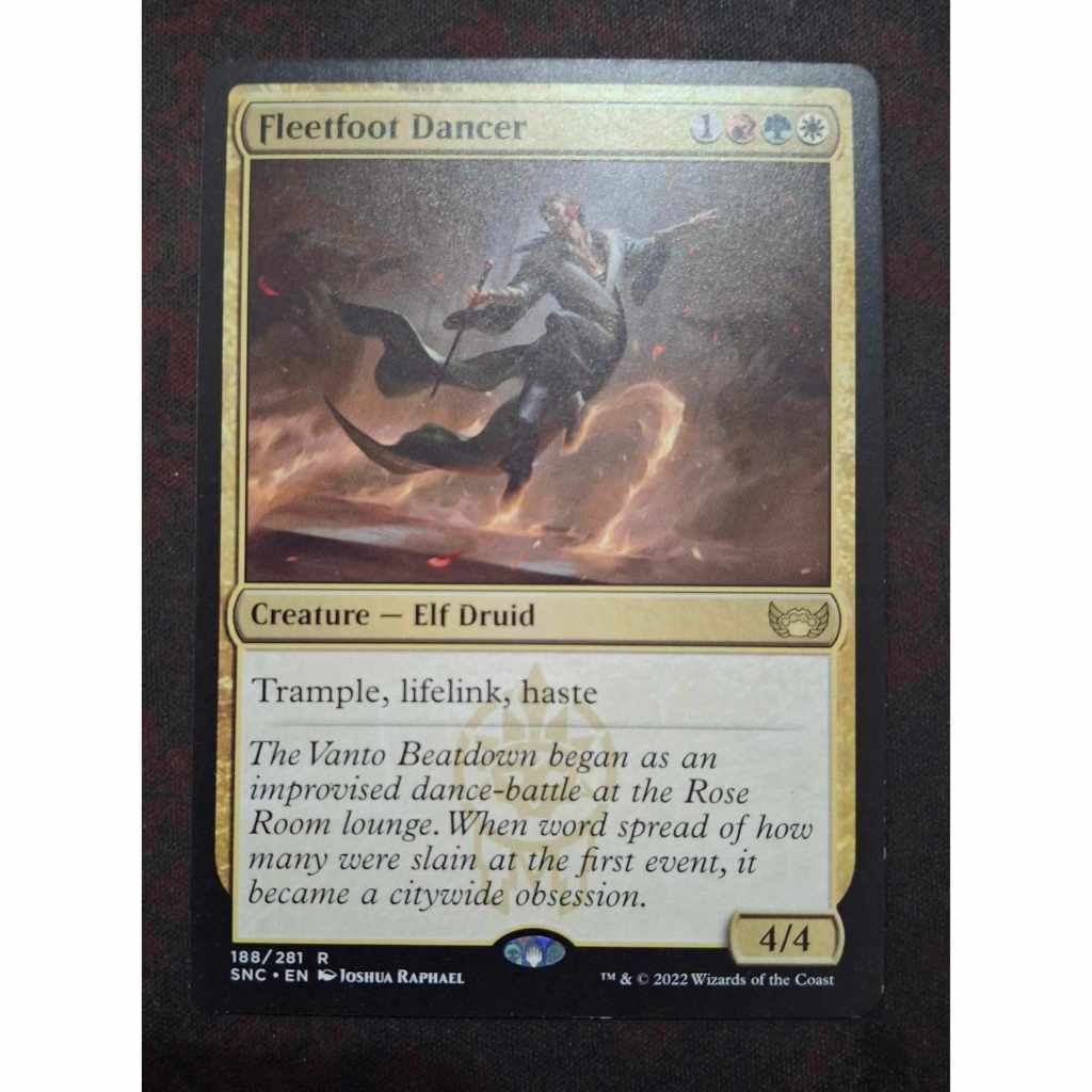 Fleetfoot Dancer ( MTG / Rare / Creature / SNC ) | Shopee Philippines