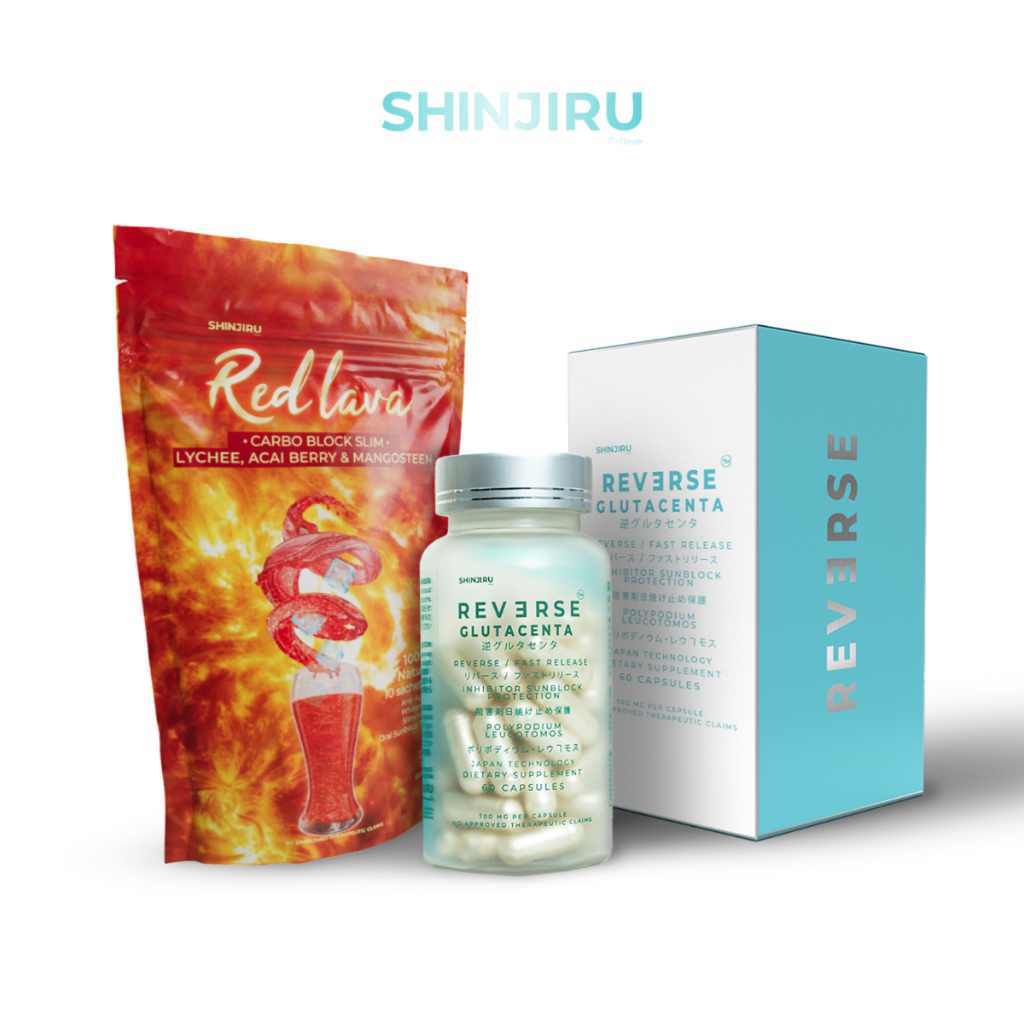 Shinjiru Red Lava and Reverse Glutacenta | Shopee Philippines