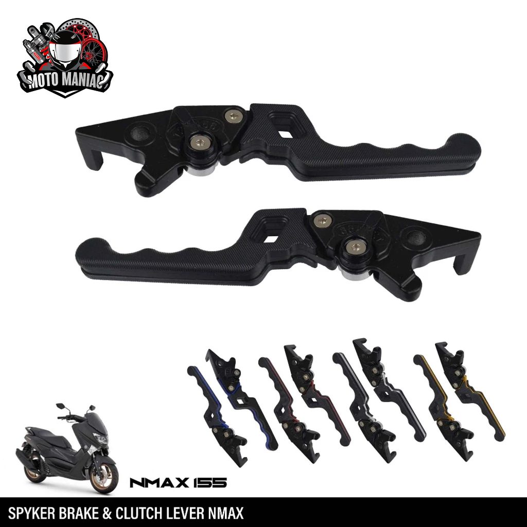 Spyker Brake Lever for NMax 155 | Moto Maniac | Shopee Philippines