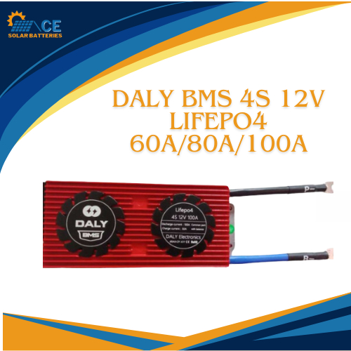 DALY 4s 12V 60A,80A,100A BMS for Lifepo4 32650 3.2v Nominal Wide Application. | Shopee Philippines