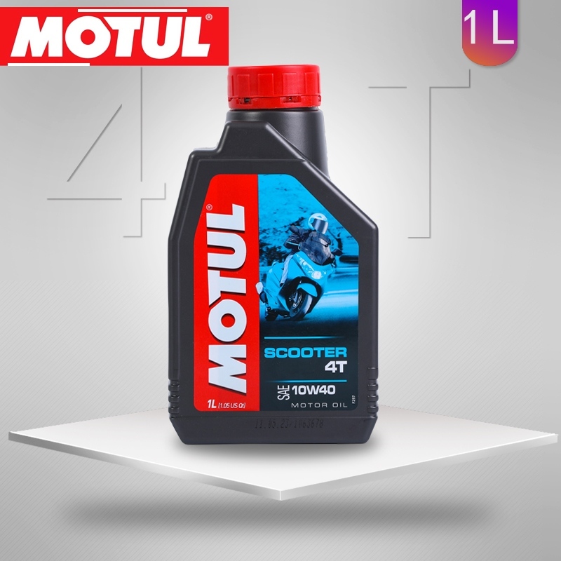 Motul 1L Scooter 4T SAE 10W40 Genuine Motor oil API SL Stock engine oil ...