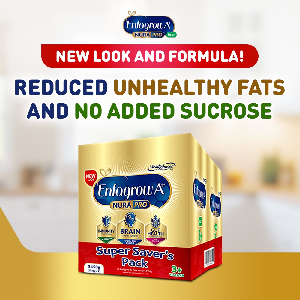 Enfagrow A+ Four Nurapro Powdered Milk Drink for Kids Above 3 Years Old ...